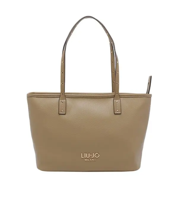 Liu Jo Logo Zip Medium Tote Bag