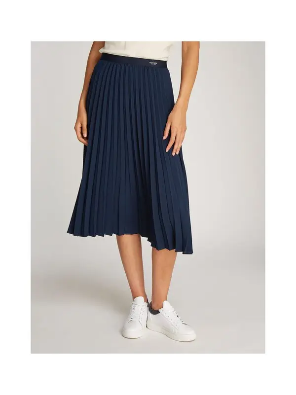 Tommy Hilfiger Pleated Mid-length Dress