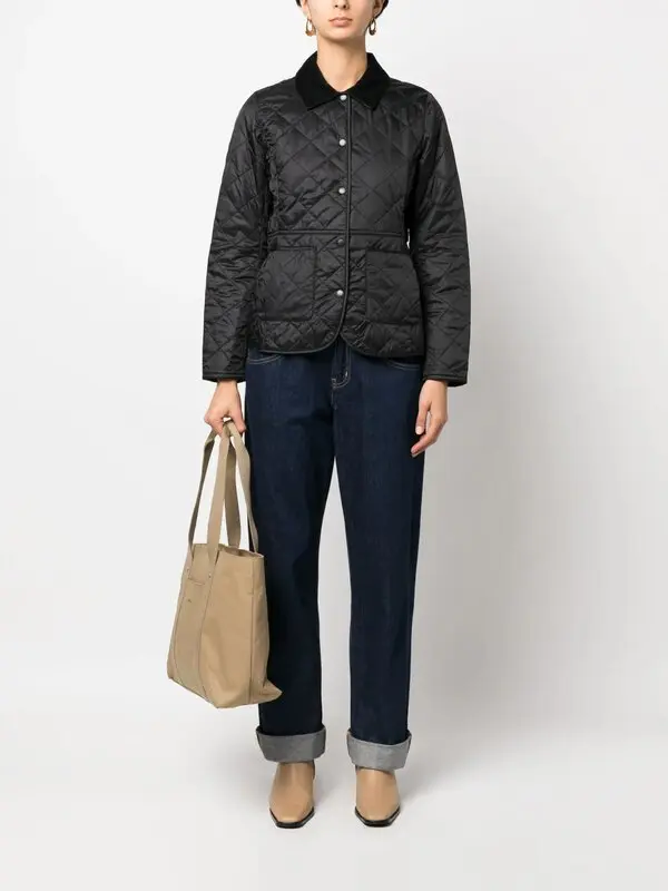 Barbour Deveron Quilted Jacket - Black