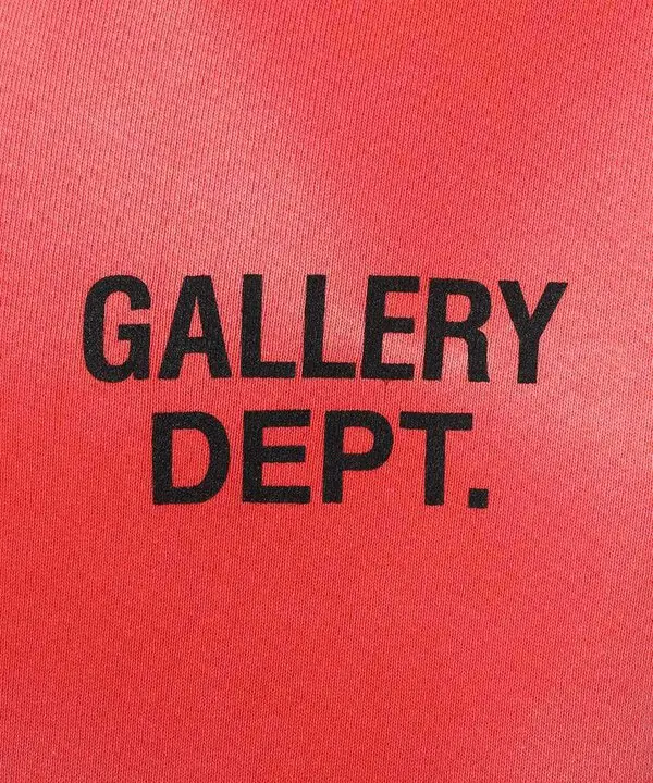 GALLERY DEPT. Long-sleeved Hooded Sweater With Logo