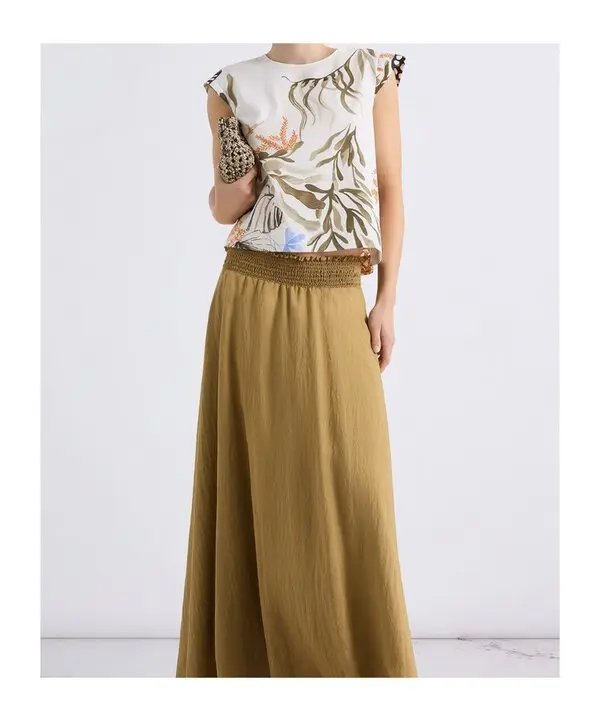 Marella Millaffine Printed Cropped Top