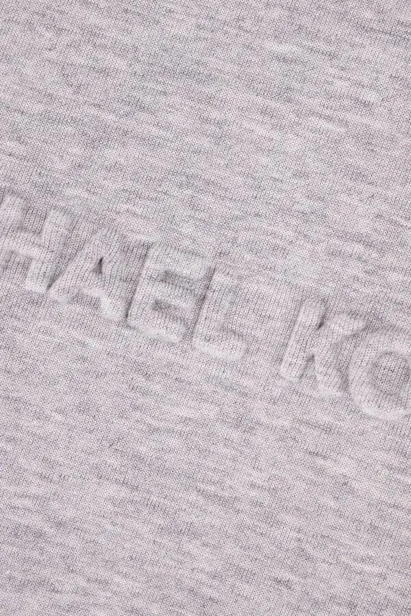 Michael Kors Logo-embossed Cropped T-shirt