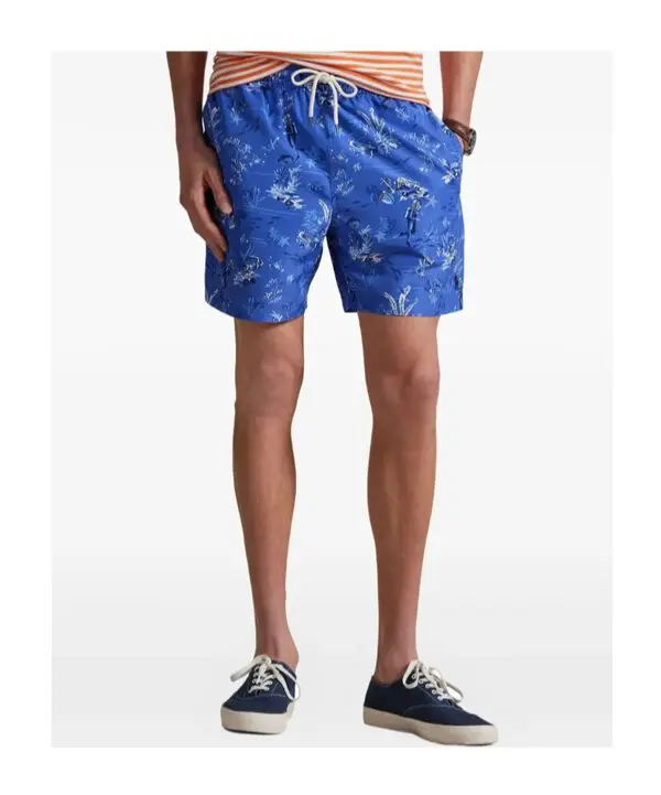 Polo Ralph Lauren Graphic Print Swim Shorts