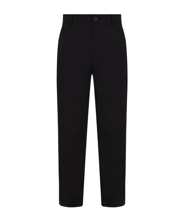 Calvin Klein Tapered Chino Trousers - Black