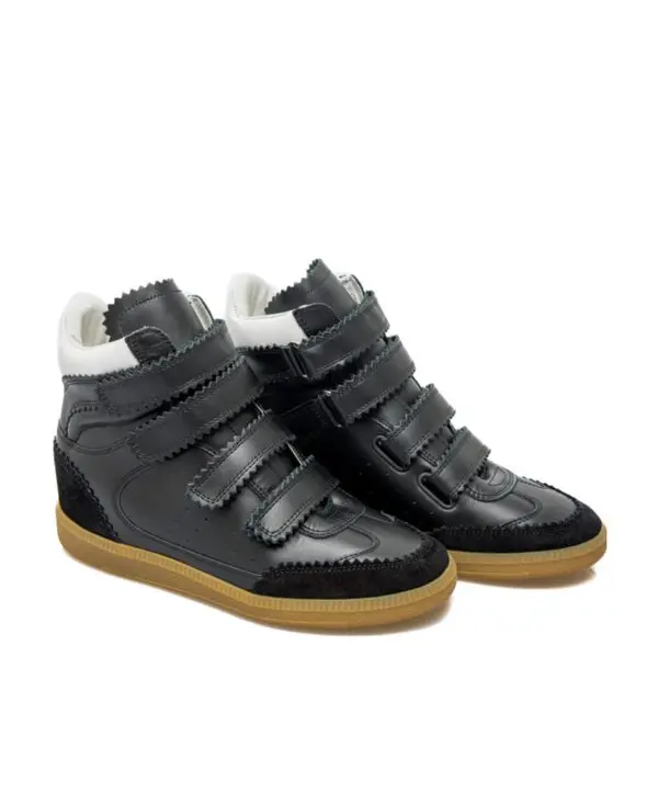 Isabel Marant Étoile Bilsy High-top Sneakers With Velcro Fastening
