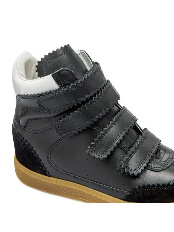 Isabel Marant Étoile Bilsy High-top Sneakers With Velcro Fastening