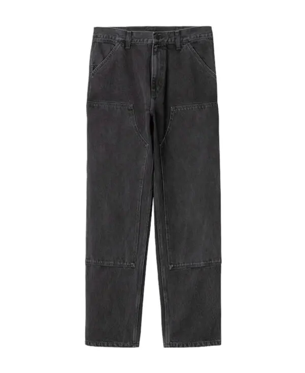 Carhartt Logo-patch Straight-leg Jeans