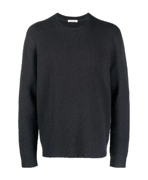 CRAIG GREEN Logo Plaque Fleece Jumper - Black