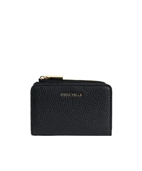 COCCINELLE Logo Lettering Zipped Wallet