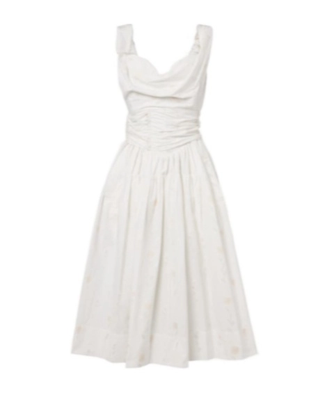 VIVIENNE WESTWOOD Floral Cotton-blend Corset Dress - No