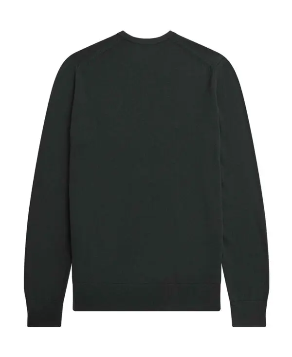 Fred Perry Crew Neck Embroidered Jumper