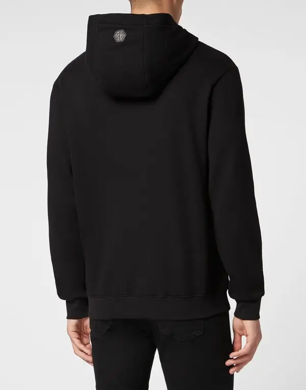 Philipp Plein Logo-print Cotton Hoodie