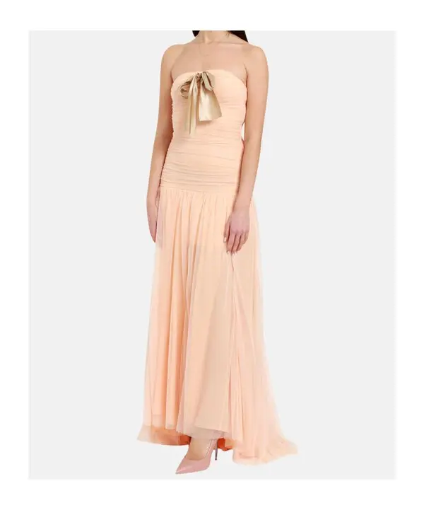 ANIYE BY Bow Strapless Dress