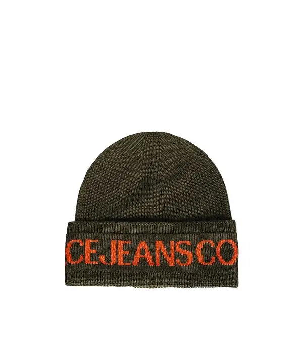 Versace Logo Knit Hat