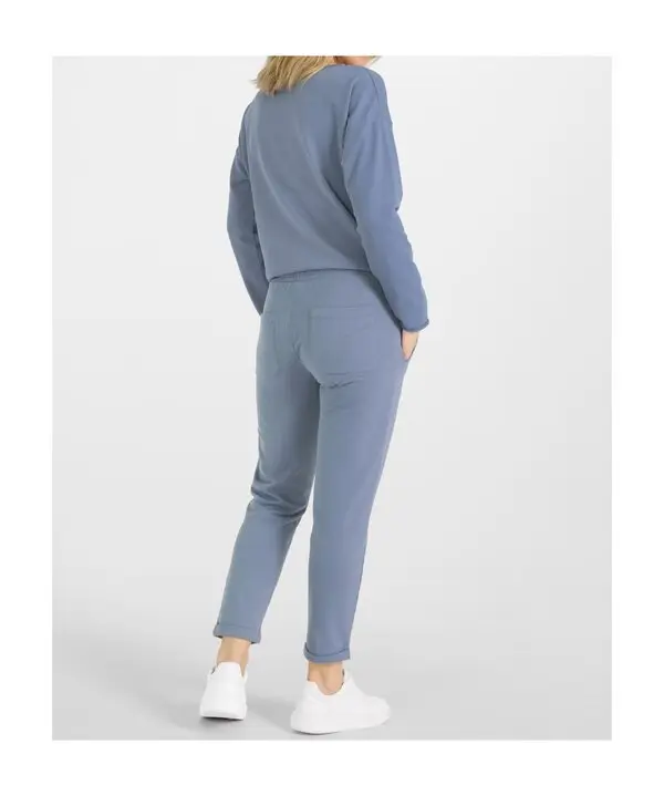 JUVIA Drawstring Waist Casual Pants