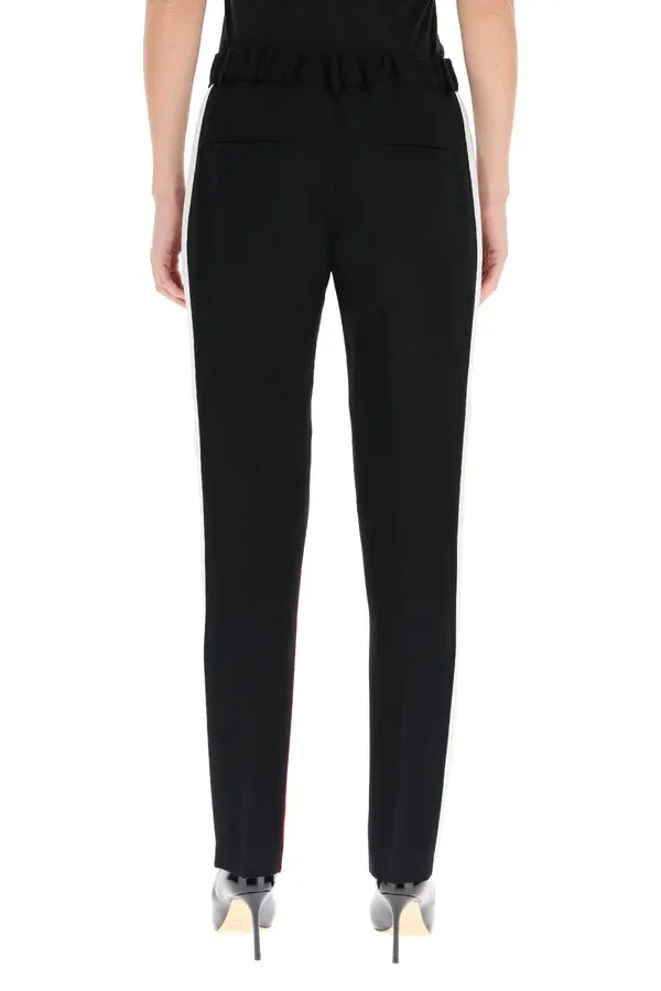N.21 Crepe Straight-leg Trousers