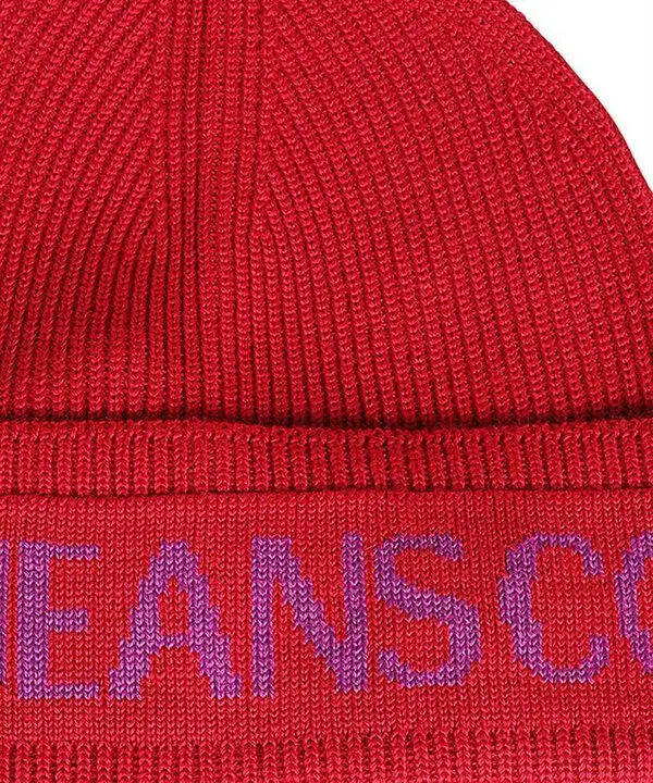 Versace Logo Knit Hat