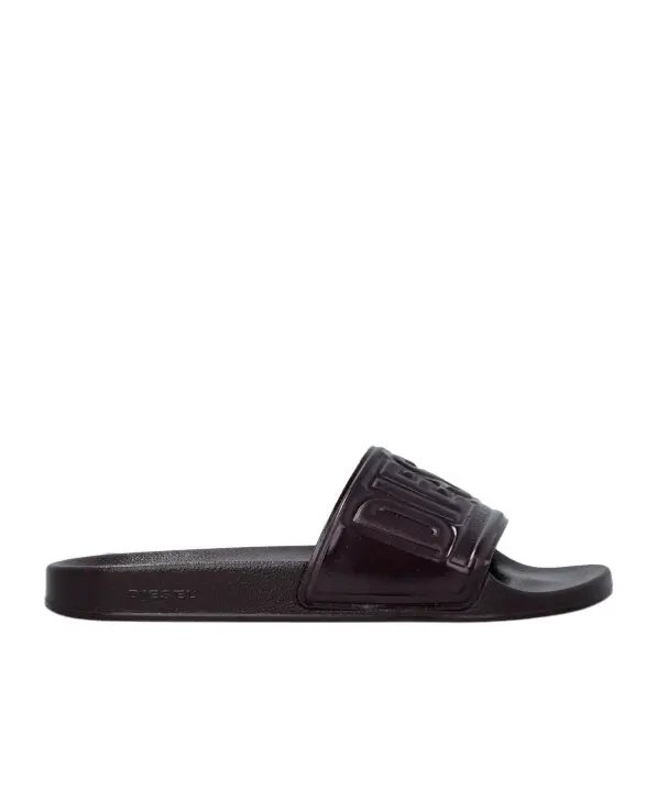 DIESEL® Sa-mayemi Logo-embossed Slides