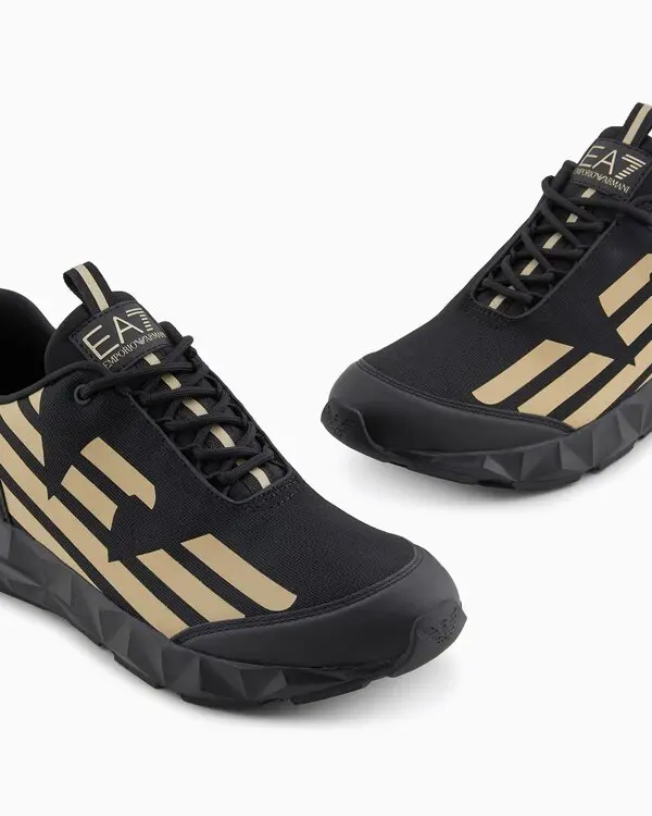 EA7 Logo-print Sneakers