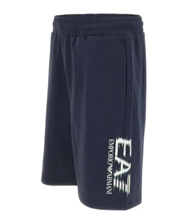EA7 Logo Drawstring Shorts