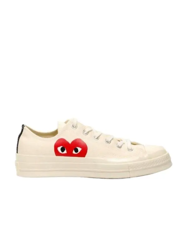 CONVERSE X COMME DES GARONS PLAY Chuck Taylor Low-top Sneakers
