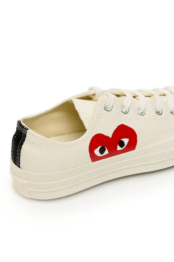 CONVERSE X COMME DES GARONS PLAY Chuck Taylor Low-top Sneakers