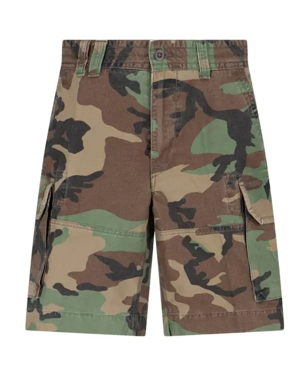 Polo Ralph Lauren Camouflage Knee-length Cargo Shorts
