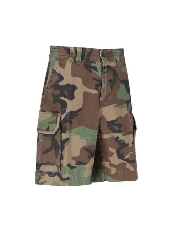 Polo Ralph Lauren Camouflage Knee-length Cargo Shorts