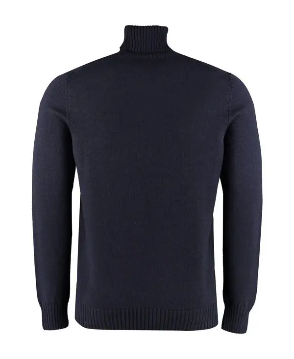 DRUMOHR Ribbed Turtleneck Knitted Sweater