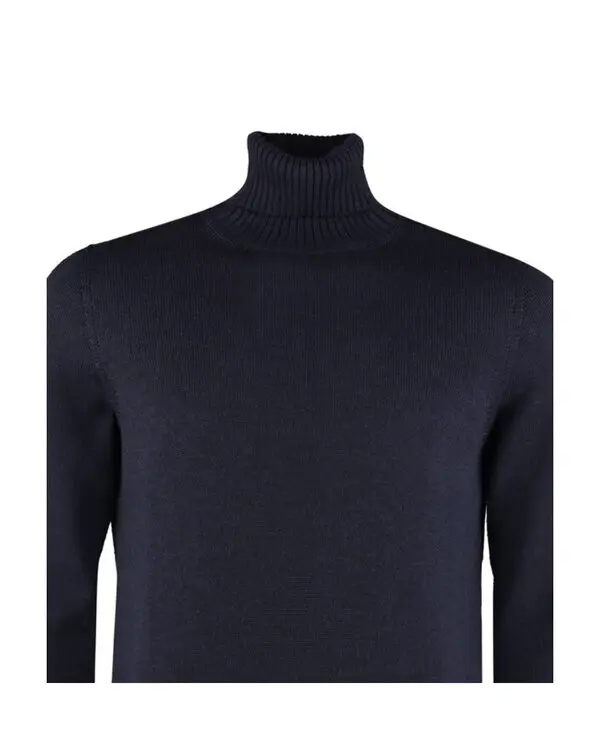 DRUMOHR Ribbed Turtleneck Knitted Sweater