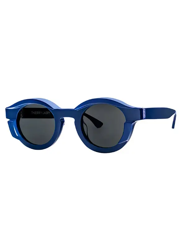 Thierry Lasry Slippery Round-frame Sunglasses
