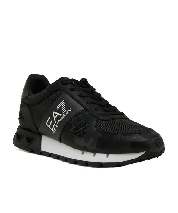 EA7 Logo-debossed Sneakers