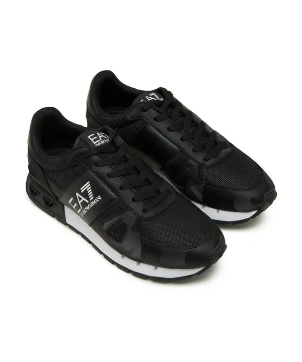 EA7 Logo-debossed Sneakers