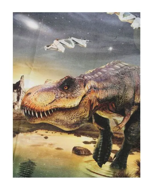 MOLO Reif Long-sleeved Crewneck T-shirt With Dinosaur Print
