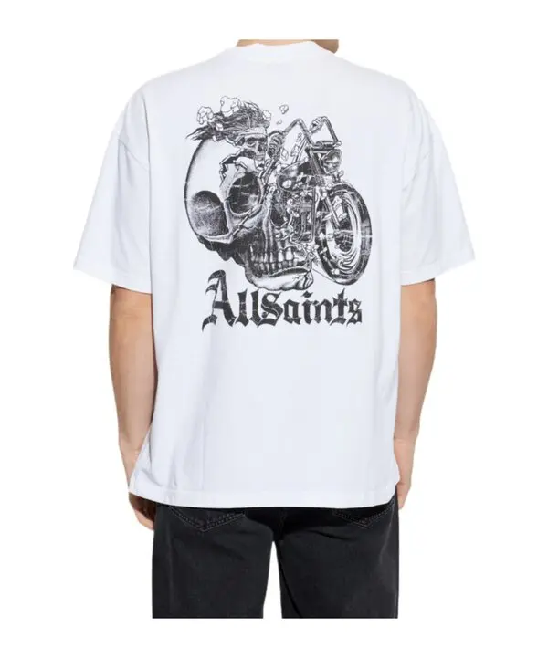 ALLSAINTS Panhead Skull Graphic T-shirt