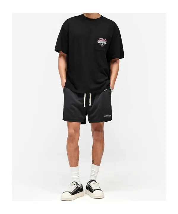 REPRESENT Washed Mesh Shorts