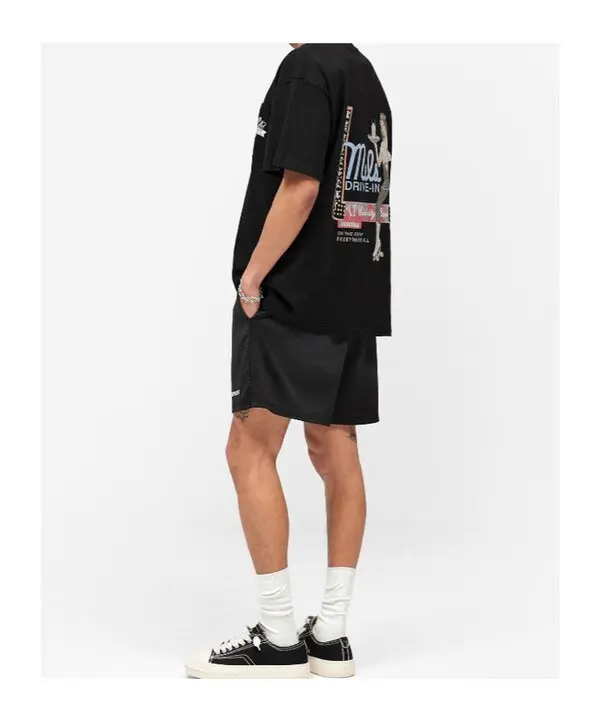 REPRESENT Washed Mesh Shorts