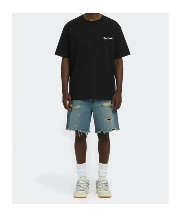 BARROW Logo Print Oversized T-shirt