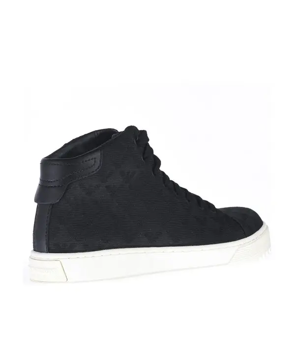 Emporio Armani Logo Lace Skate Shoes