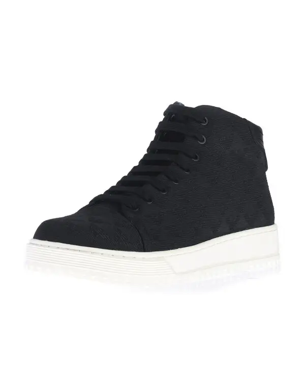 Emporio Armani Logo Lace Skate Shoes