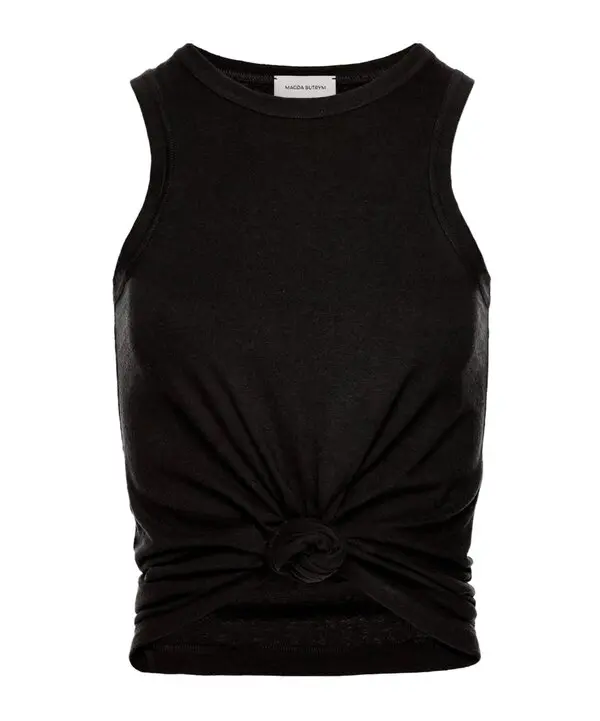 Magda Butrym Knotted Tank Top