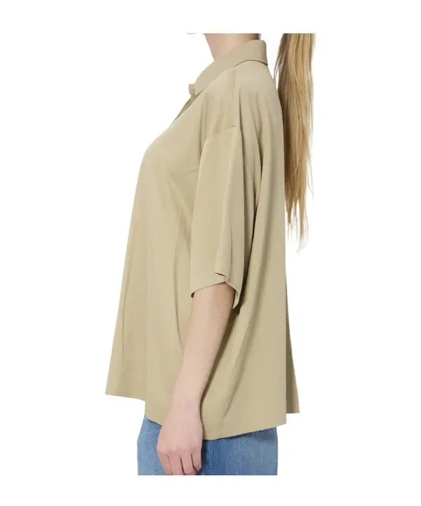 THE FRANKIE SHOP Eda Short-sleeve Polo Shirt