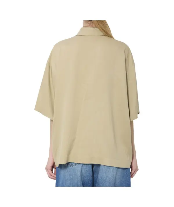 THE FRANKIE SHOP Eda Short-sleeve Polo Shirt