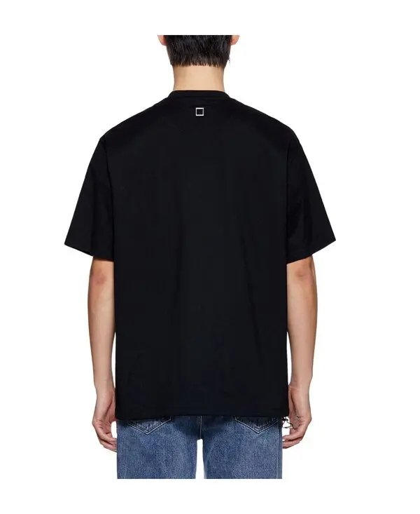 WOOYOUNGMI Logo-plaque Cotton T-shirt