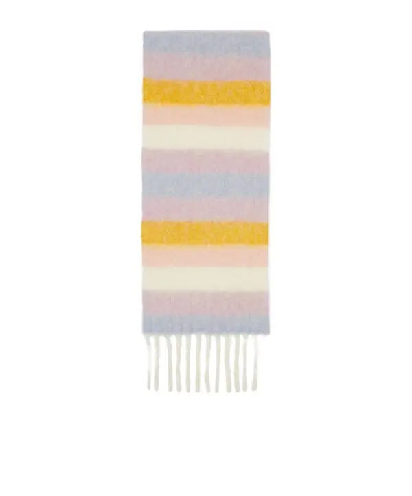 A.p.c. Multicolored Striped Scarf