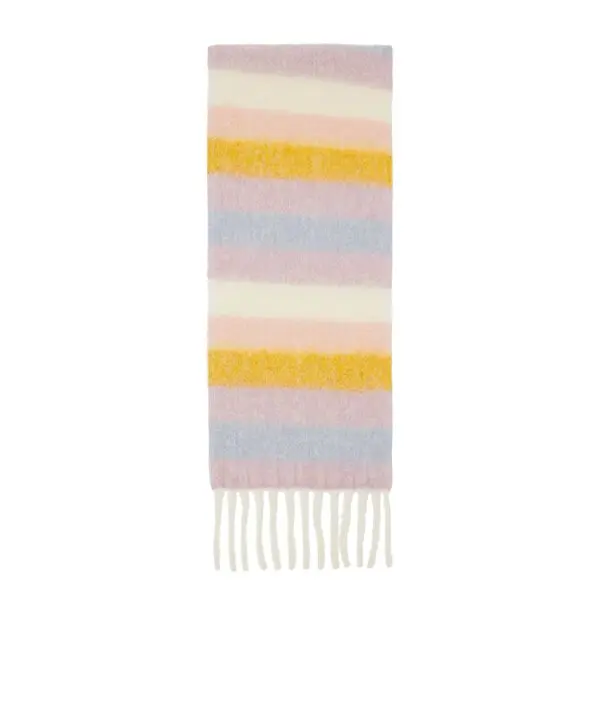 A.p.c. Multicolored Striped Scarf