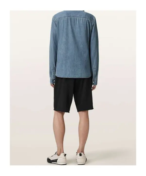 ALLSAINTS Helix Straight Fit Sweat Shorts