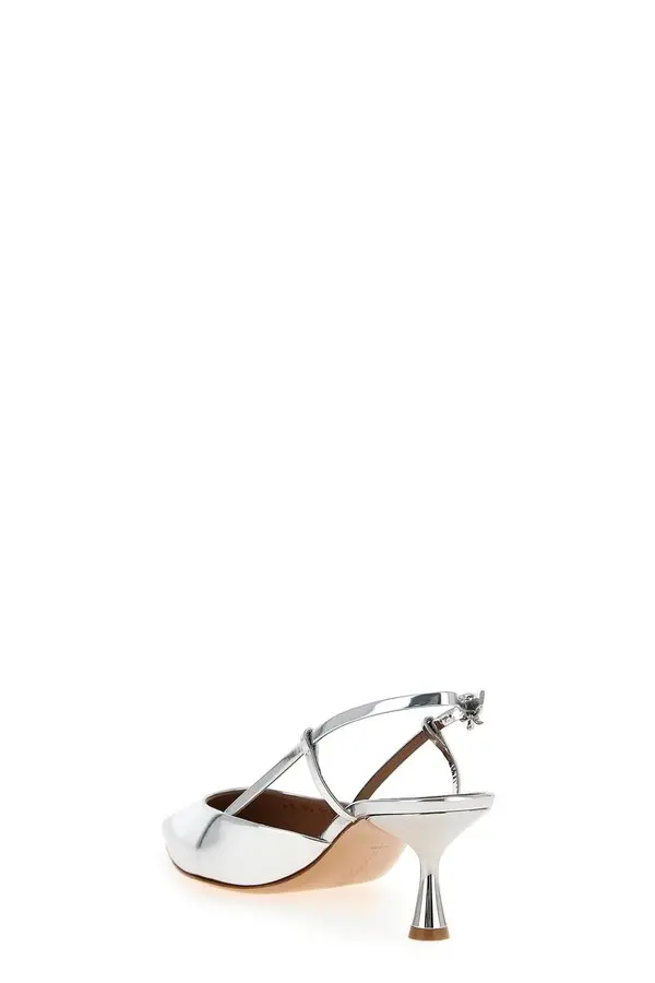 GIANVITO ROSSI Ascent Pointed-toe Slingback Pumps