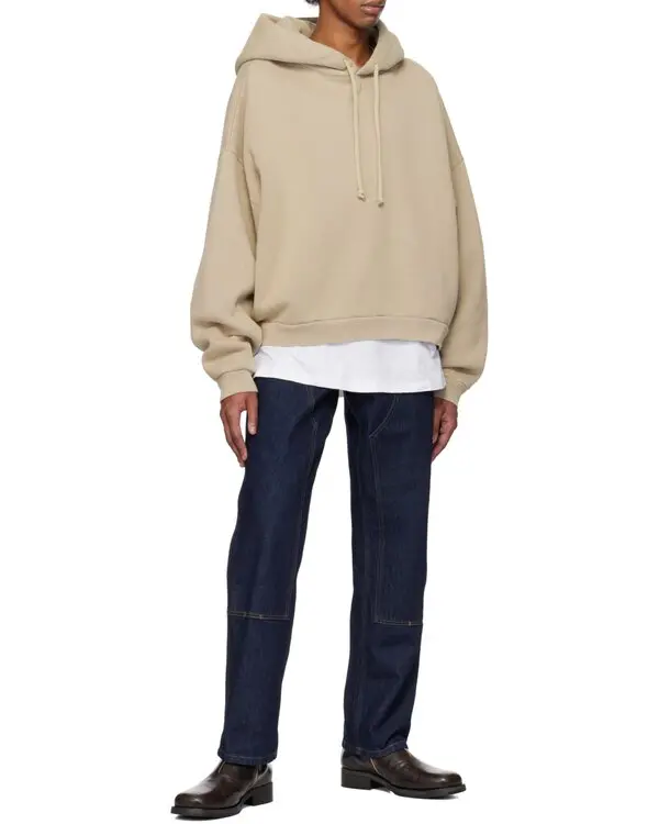 Carhartt Work In Progress Logo-patch Straight-leg Jeans