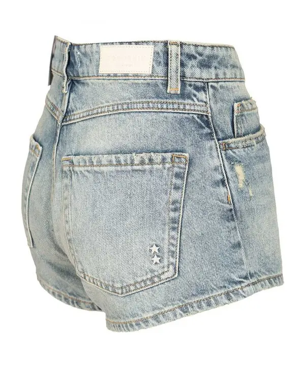ICON DENIM LOS ANGELES Mini Five-pocket Shorts
